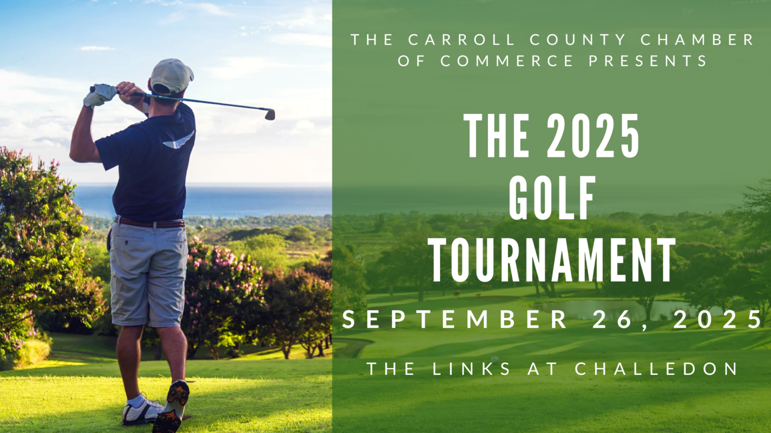 2025 Golf Tournament - Carroll County Chamber of Commerce
